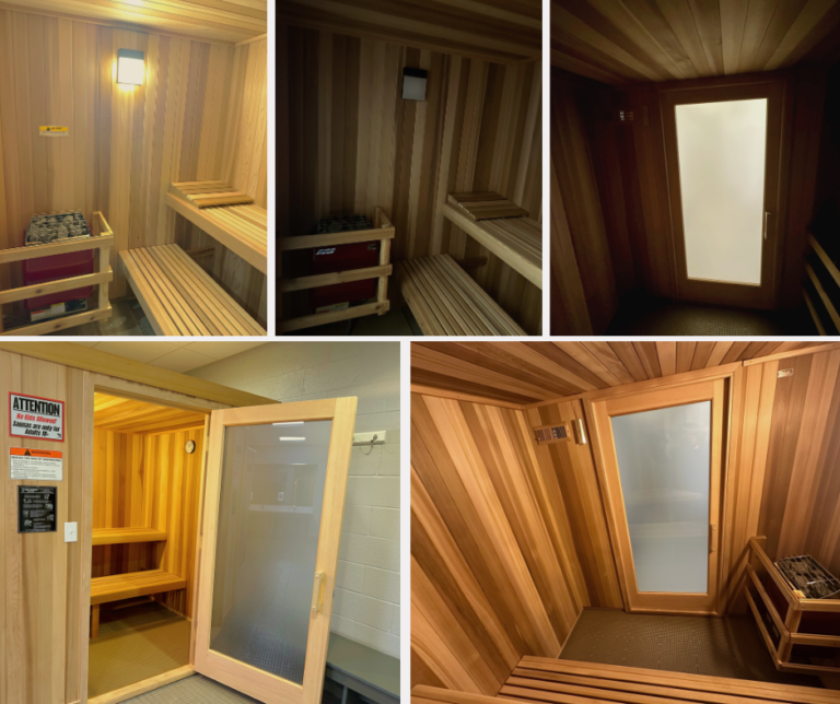 Member Saunas at recROC – Lititz recROC